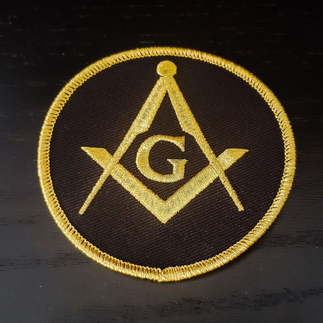 Square and Compasses Circular Masonic Patch – Mark Well Accessories